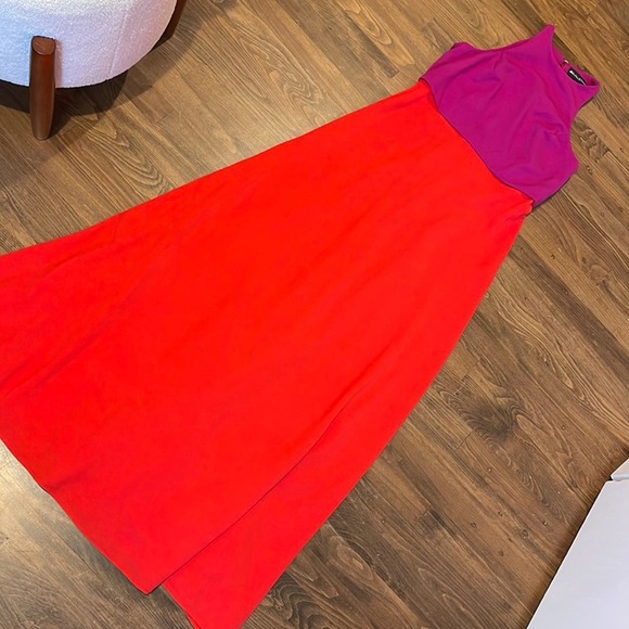 Jill Stuart | Dresses | Jill Stuart Lovely Duo Colorblock Maxi Dress ...